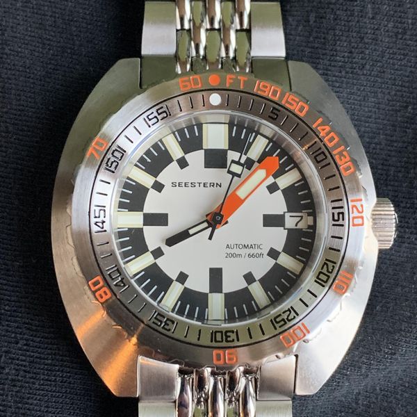 FS: Seestern Military Dive Watch (Doxa Army/ 300T Homage) Worn Twice ...