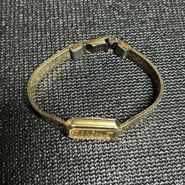 Vintage Seiko Lassale Men's Tank Quartz Gold Thin Dress Watch Band Shows Wear | WatchCharts ...