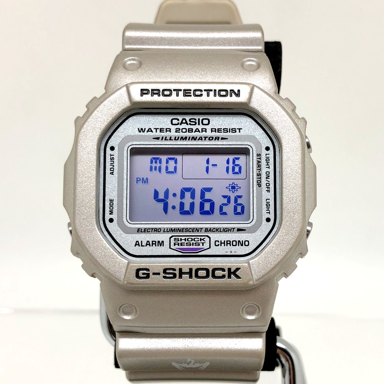 G-SHOCK CASIO Casio watch DW-5600CG scorpion metallic silver digital ...
