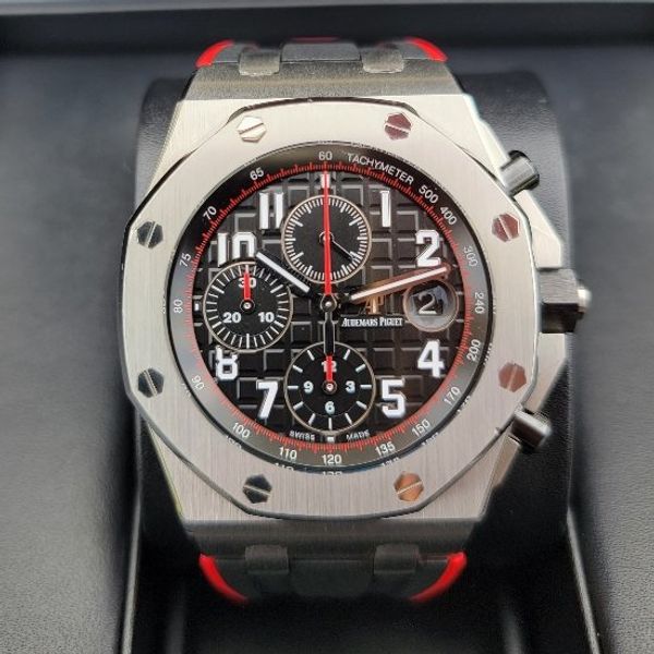 Audemars Piguet Royal Oak Offshore Vampire 26470ST full set, 2 straps ...