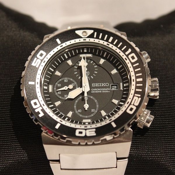 Seiko SNDA13 Black Caesar Chronograph *SOLD* | WatchCharts