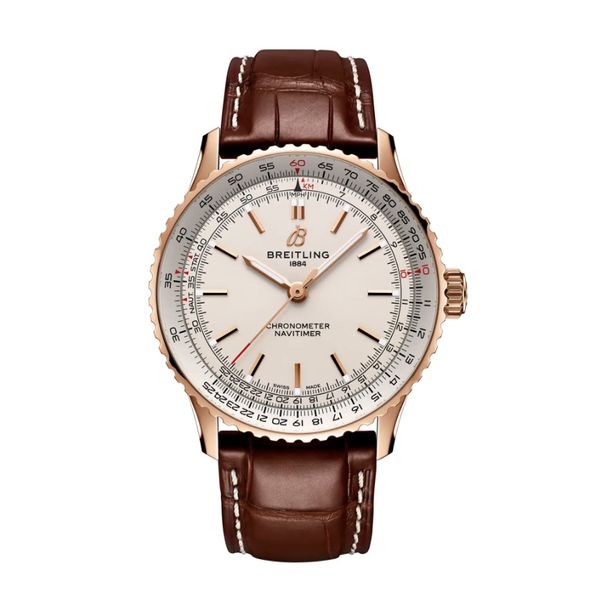 CT-Breitling Navitimer 41 Rose Gold Version Full Set | WatchCharts ...