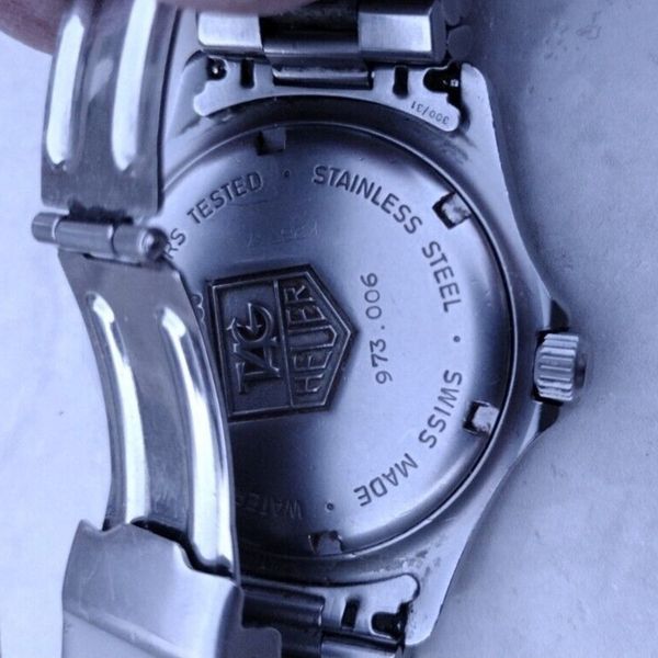 Tag Heuer Sports Watch - 200m diving watch 973.006 | WatchCharts ...