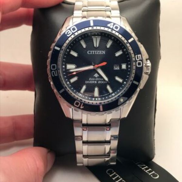 Citizen Eco-Drive Promaster Blue Dial Stainless Steel Men's Watch ...