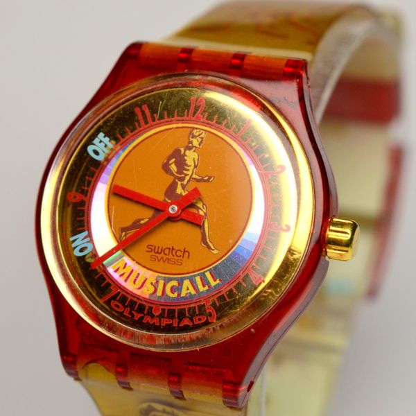 SWATCH 1994 DOLICHOS SLZ102 OLYMPIAD QUARTZ WATCH | WatchCharts Marketplace