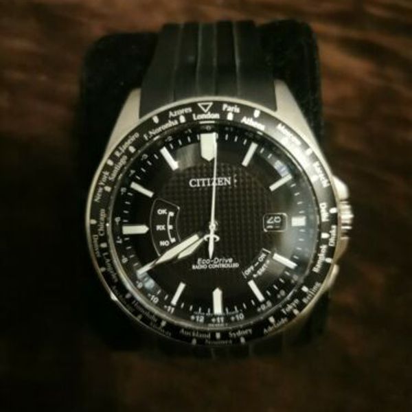 Citizen H145-S073553 Eco-Drive Solar Herren Armbanduhr gn-4w-s 12g ...