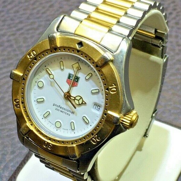 Tag Heuer Two Tone 2000 Professional WE1122-R | WatchCharts Marketplace