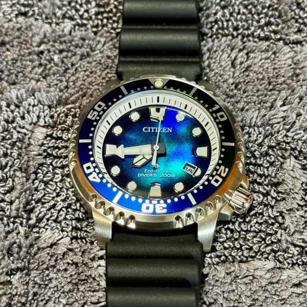 Citizen Promaster Dive Unite w/Blue Limited Edition ISO 200 meter ...