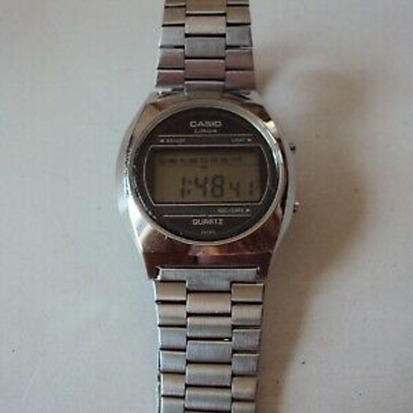 VERY RARE CASIO 94QR-26 LITHIUM DIGITAL MEN WATCH JAPAN MADE ...