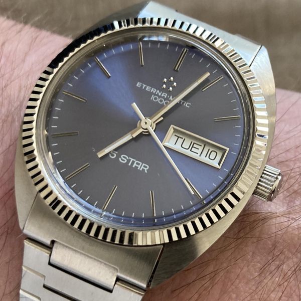 [WTS]Eterna Blue 1000 5 Star | WatchCharts