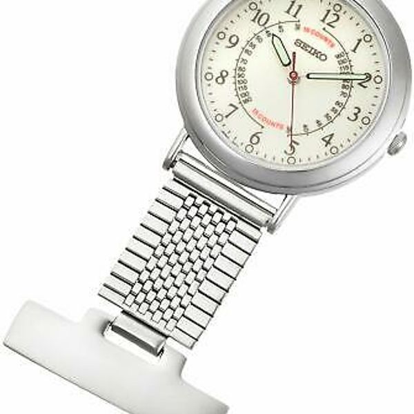 Seiko watch pocket watch nurse watch simple pulse meter with a dial ...