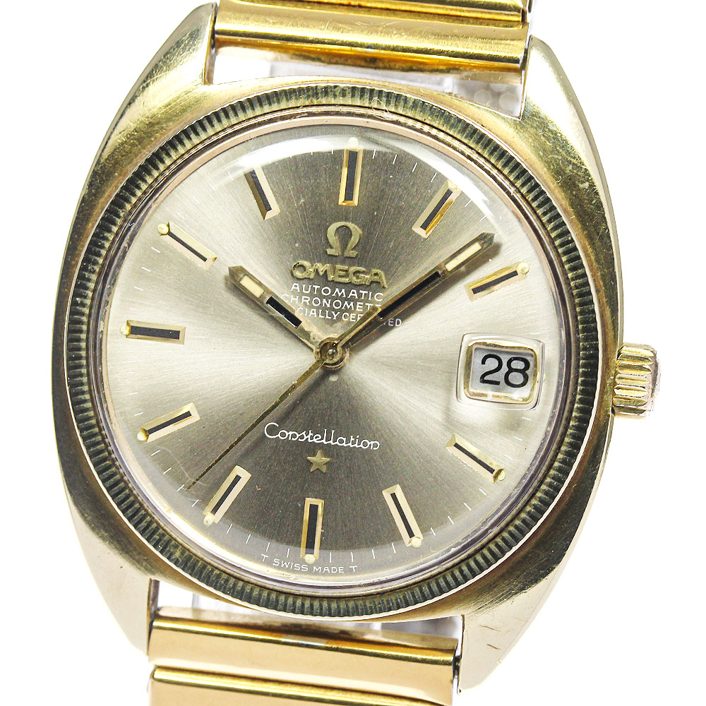 [OMEGA] Omega Constellation YG Bezel Cal.564 ref.168.027 Self-winding ...