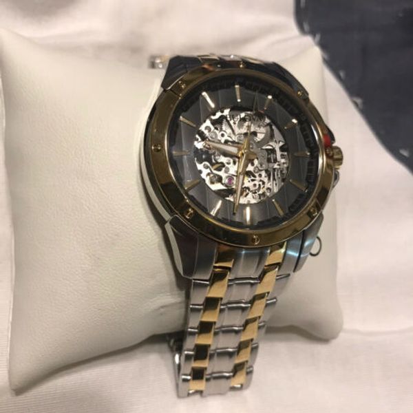Bulova 98A146 Silver/Gold Two Tone Automatic Collection | WatchCharts
