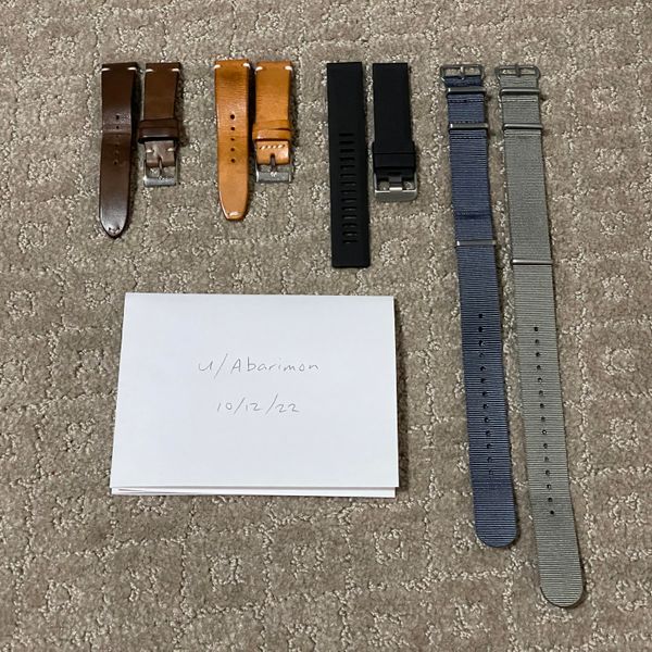 [WTS] 20mm Straps | WatchCharts Marketplace