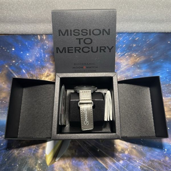 OMEGA x Swatch Speedmaster MoonSwatch Mission To Mercury Men's Watch ...