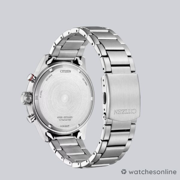 Citizen Chronograph GMT Eco-Drive Blue Dial Men's Watch AT2520-89L ...