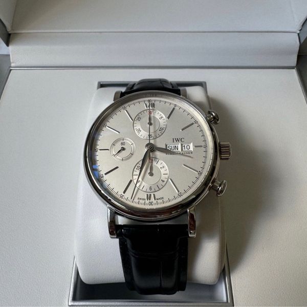 IWC PORTOFINO CHRONOGRAPH AUTOMATIC MEN'S WATCH - IW391007 ...