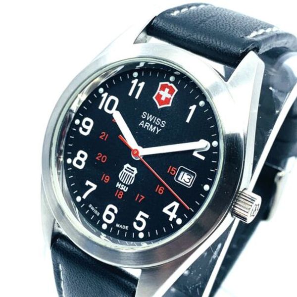 40mm Mens Victorinox Garrison Swiss Army 241083 Watch Union Pacific RR ...