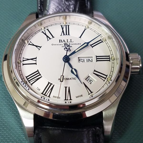 [WTS] Ball Trainmaster Roman reference NM1058D-L4J-WH | WatchCharts ...