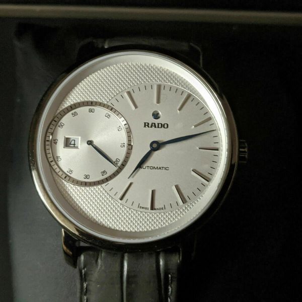 RADO DIAMASTER GRANDE SECONDE SWISS MADE AUTOMATIC MEN'S - Unworn W/Box ...