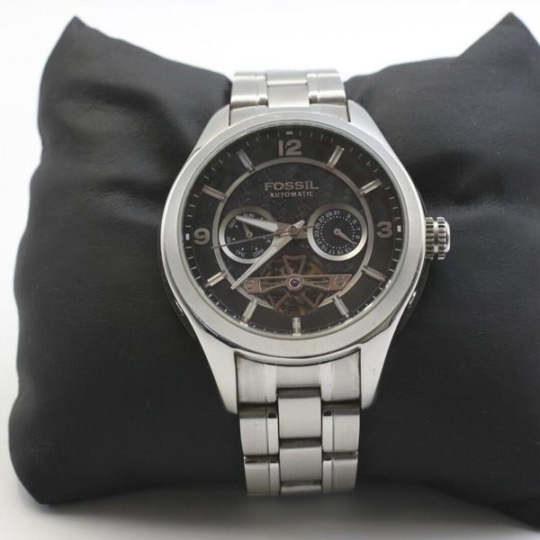Fossil Automatic Watch Men's Ref: ME1045 with glass bottom-Very Good ...