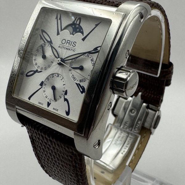 Oris Complication Moonphase 7528 Automatic Silver Dial Wristwatch | WatchCharts Marketplace