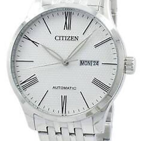 Citizen Automatic White Structured Dial NH8350-59A 50M Men's Watch | WatchCharts Marketplace