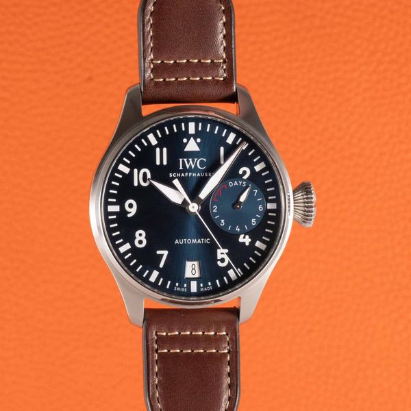FS: IWC Big Pilot IW501002 Le Petit Prince Blue Dial | WatchCharts ...