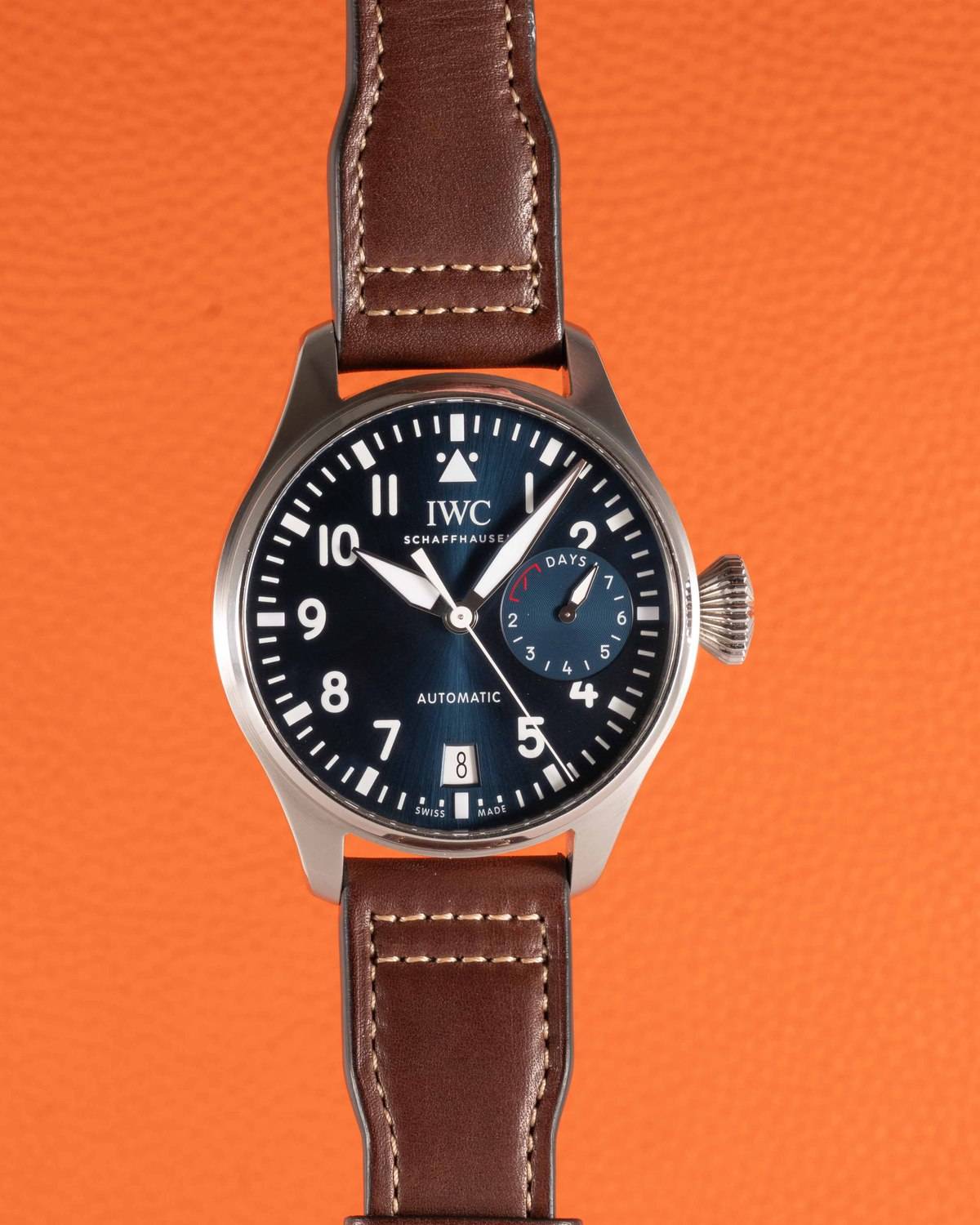 FS: IWC Big Pilot IW501002 Le Petit Prince Blue Dial | WatchCharts ...