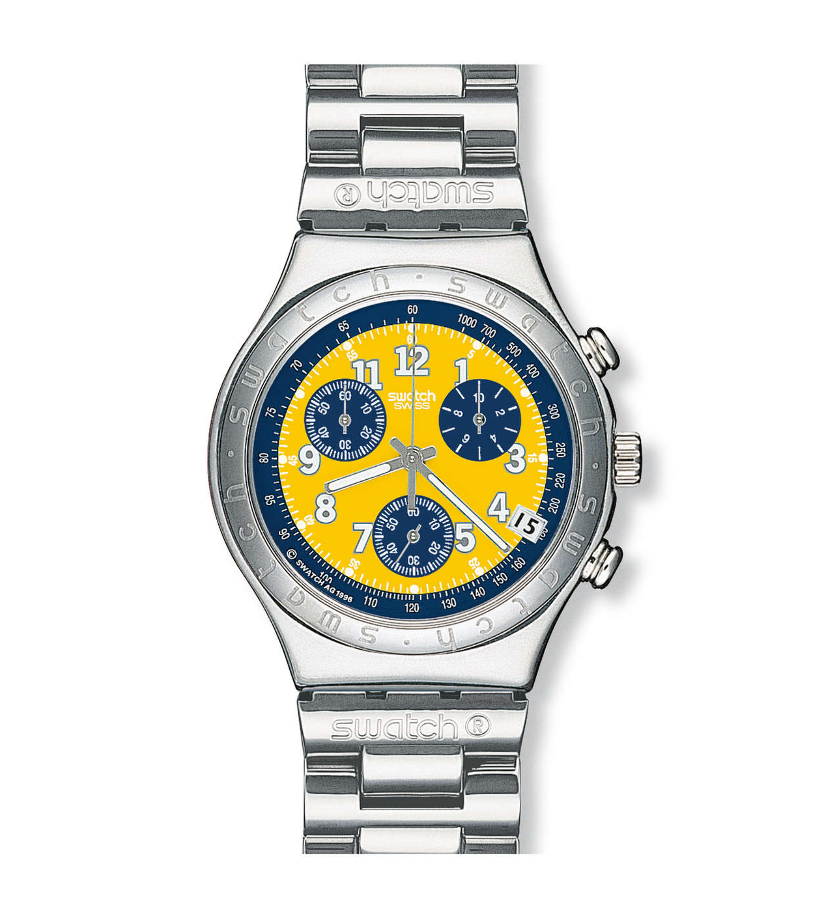 Swatch Secret Agent Yellow (YCS406G) Market Price | WatchCharts