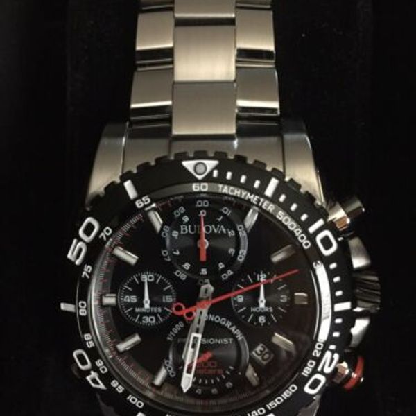 Bulova Model 98B212 Precisionist Ultra High Frequency Quartz ...