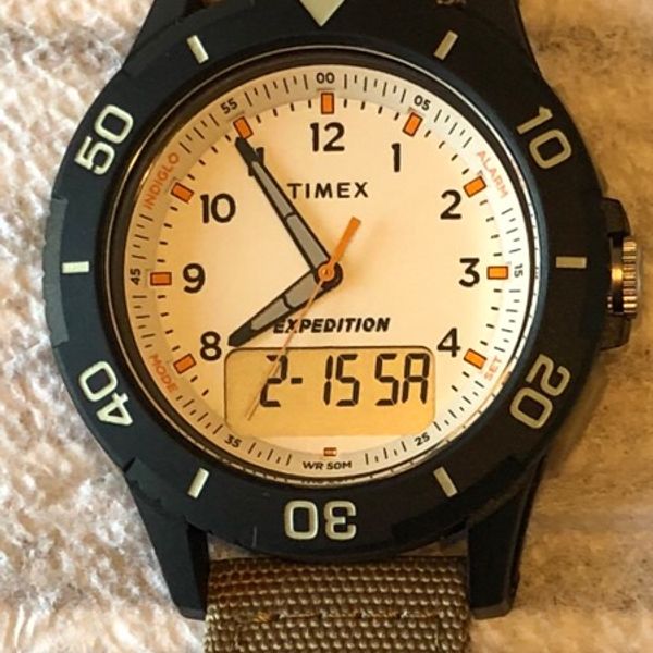 FS: Timex Exp Katmai Ana-Digi New Model LNIB $25 | WatchCharts Marketplace