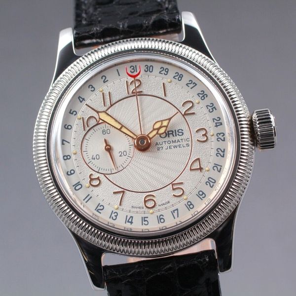Read [N MINT] Vintage ORIS Big Crown Small Secound 7463B Automatic Men's Watch | WatchCharts ...