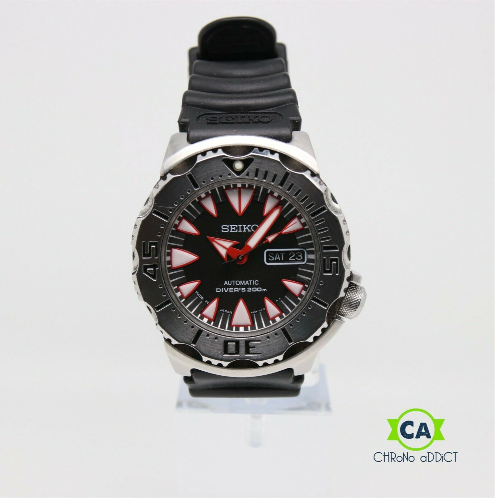 SEIKO SUPERIOR SRP313 Vampire Monster MIJ SRP313J 200m Diver watch ...