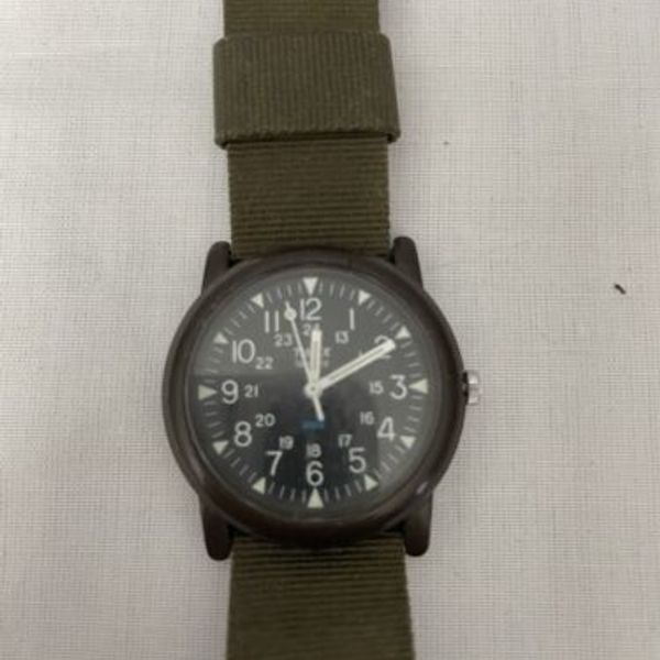 Vintage Timex Field Camper Macgyver Military 24HR Watch C4 Quartz ...