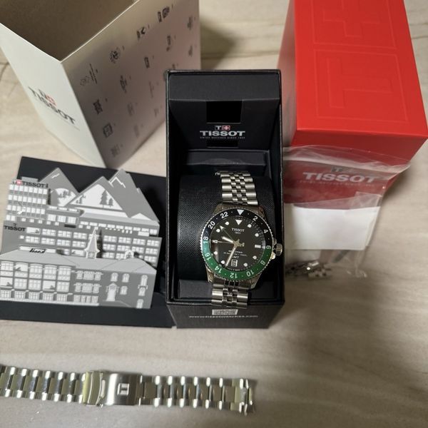 TISSOT SEASTAR 1000 QUARTZ GMT Sprite | WatchCharts Marketplace