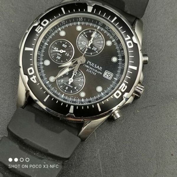 Pulsar (seiko) 7t62-x068 Diving Chronograph Mens Watch | WatchCharts ...