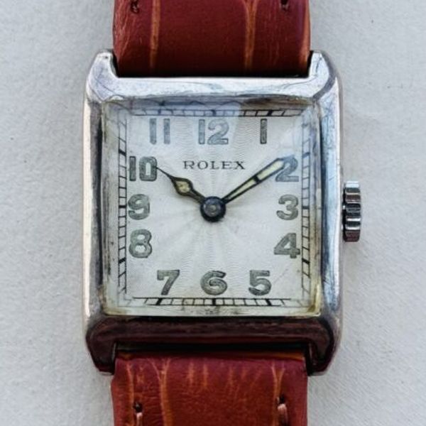 Vintage Antique 1926 Rolex World Heavyweight Boxing Award Old Trench ...