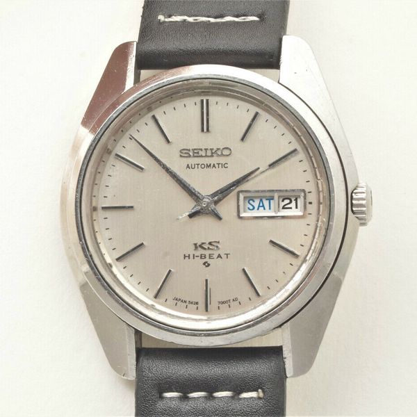Serviced 1960`s Vintage King Seiko KS 5626-7000 Automatic Watch day date | WatchCharts Marketplace