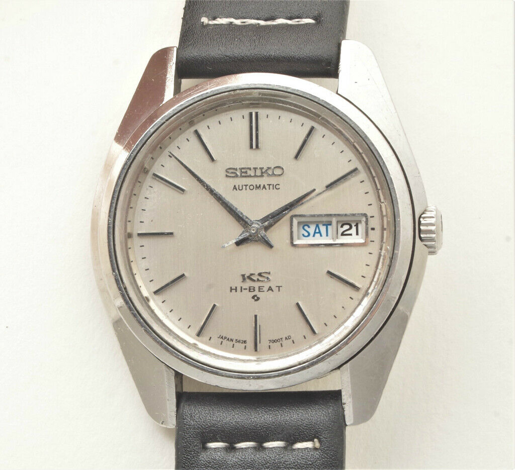 Serviced 1960`s Vintage King Seiko KS 5626-7000 Automatic Watch day ...