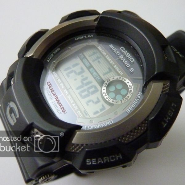 WITHDRAN: Casio Gulfman GW9100 w/ modded zulu/nato adapters & grey ...
