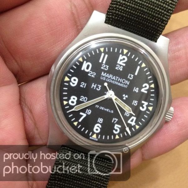 FS: Marathon's GG-W-113 Military Field Watch, Feb 1985 Reduced ...