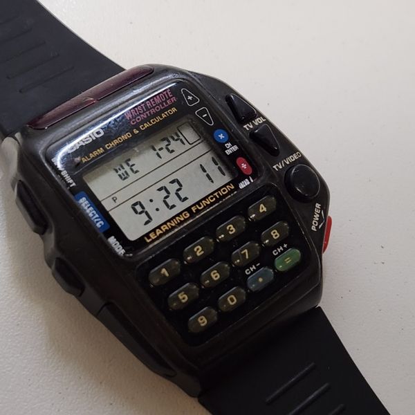 VINTAGE CASIO REMOTE CONTROL WATCH CMD-40B MADE IN KOREA | WatchCharts ...