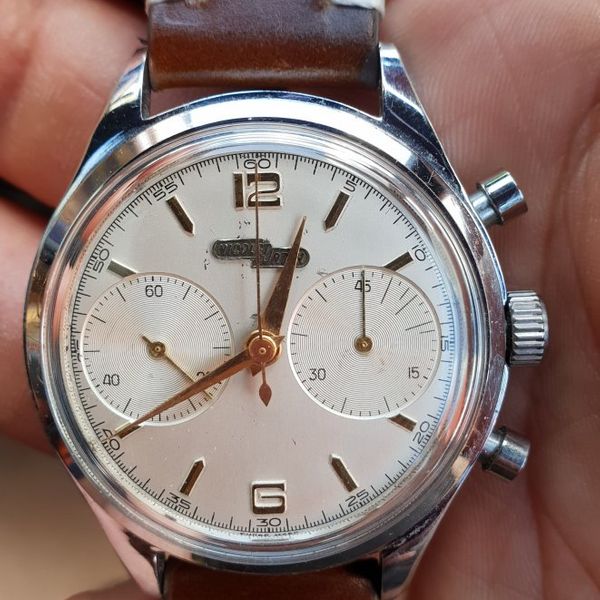 SOLD Nicolet Watch "Big Eyes" Chronograph - Landeron 248 - $500USD ...