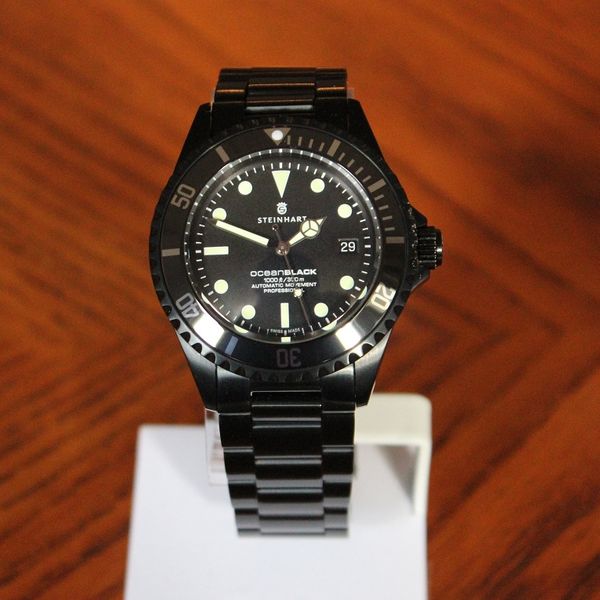 SOLD: STEINHART OCEAN BLACK DLC CERAMIC BEZEL MINT AUSTRALIA | WatchCharts