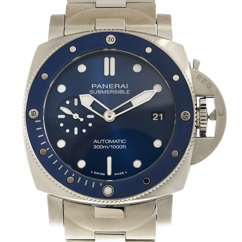 PANERAI Panerai Submersible Blue Notte PAM01068 [New] | WatchCharts