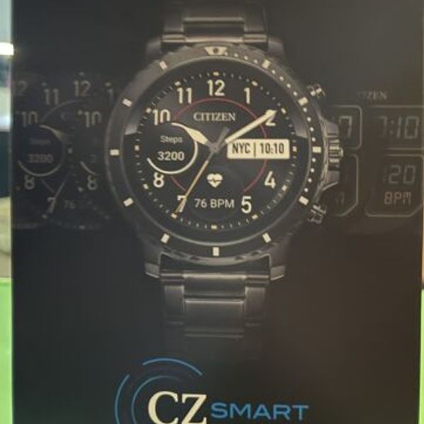 Citizen CZ Smart P990MV-01 Men Stainless Steel Digital Display Smart ...
