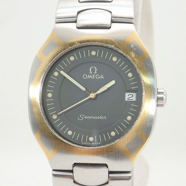 Omega [OMEGA] SS Seamaster Polaris Men's Quartz Watch with Date [Used ...