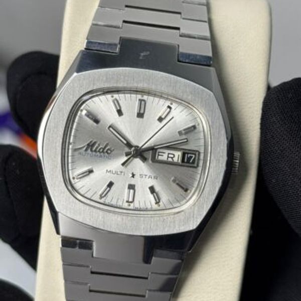 MIDO MULTISTAR AUTOMATIC N.O.S DAY/DATE VINTAGE MEN’S WRISTWATCH SWISS ...