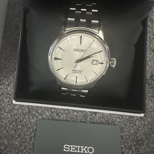 Seiko Presage Automatic Watch Cocktail Time â The Martiniâ - SRPG23J1 ...
